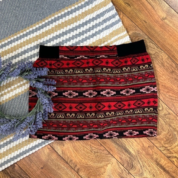 Francesca's Collections | Skirts | Anthro Francescas Collection Aztec ...